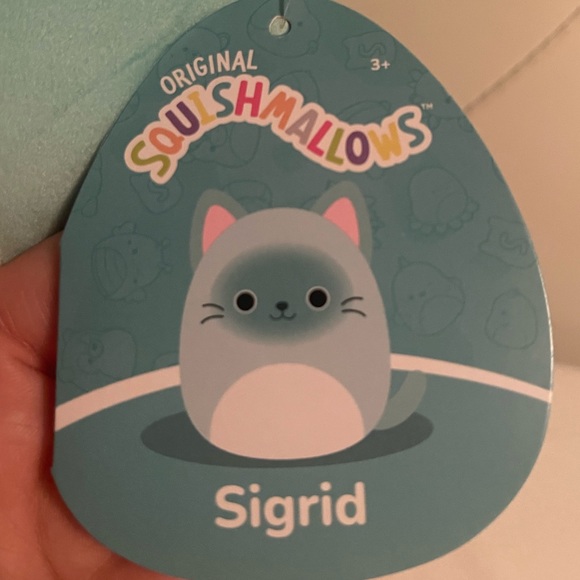 Squishmallows | Toys | Nwt Sigurd The Cat 7 Squishmallow | Poshmark